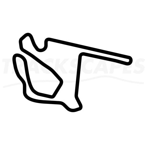 Andalucia Circuit Spain Wooden Racing Track Carving