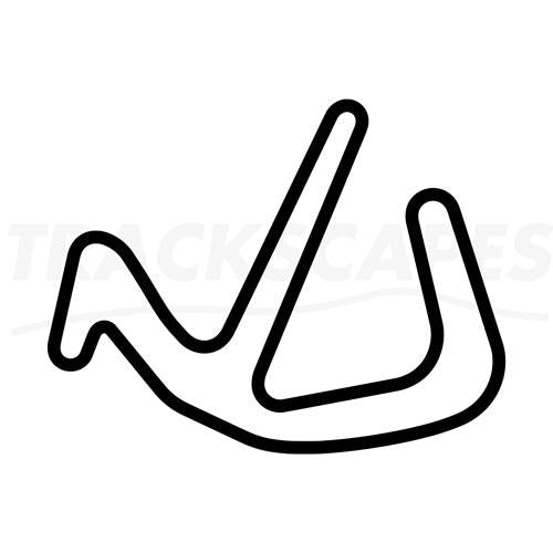 Trac Môn Anglesey Circuit Wooden Wall Art Sculpture