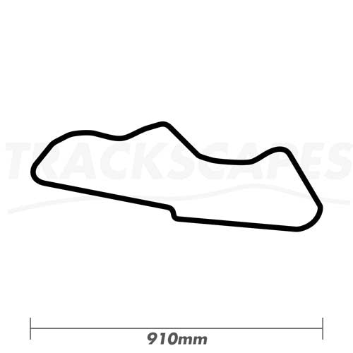 Donington Park National Circuit BTCC Wall Art Sculpture