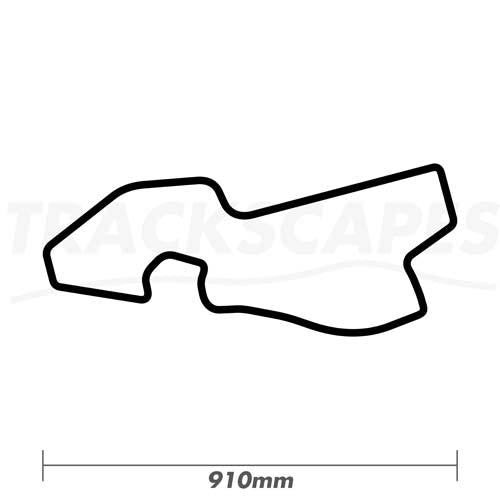 Raceway at Belle Island IndyCar Track Art